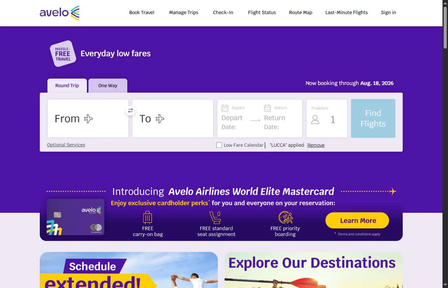 Avelo Airlines Promo Code - 45% Off (Verified) Feb 2026