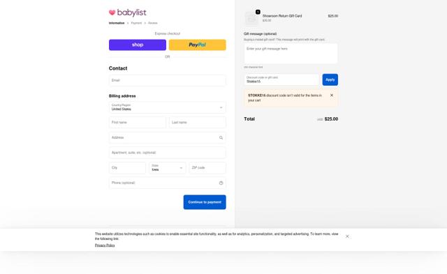 Babylist Promo Codes (2 Verified) - 20% Off w/Code Oct 2025