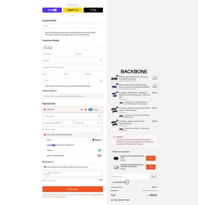 Backbone Discount Codes (5 Verified) - 40% Off Feb 2025