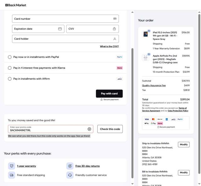 Back Market Promo Codes (2 Verified) - $25 Off Oct 2025