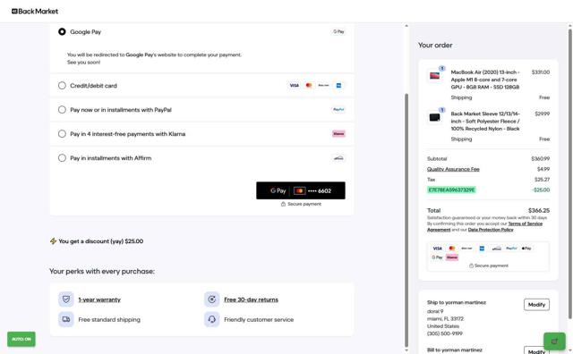 Back Market Promo Codes (2 Verified) - $25 Off Oct 2025
