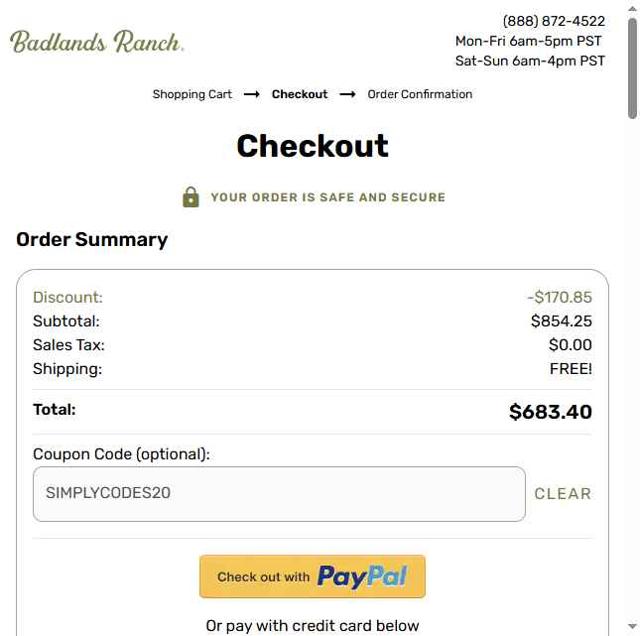 Badlands Ranch Promo Codes - 20% Off Oct 2025