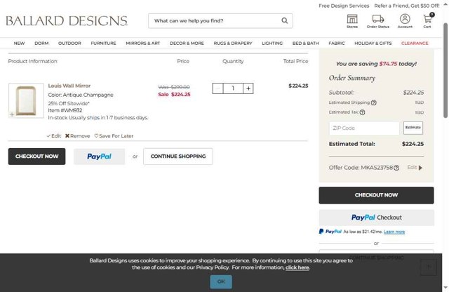 Ballard Designs Promo Codes - 35% Off Sep 2025