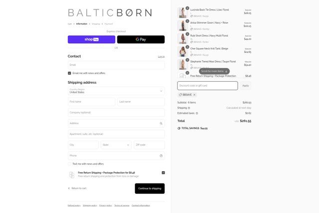 Baltic Born Discount Codes (3 Verified) - 15% Off May 2025