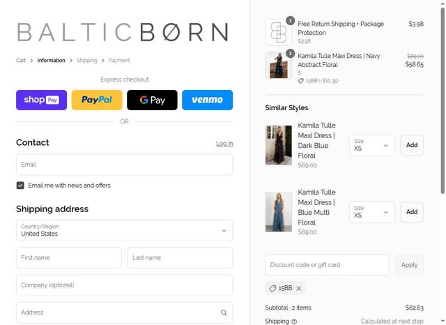 Baltic Born Promo Codes - 15% Off (4 Verified) Jun 2025