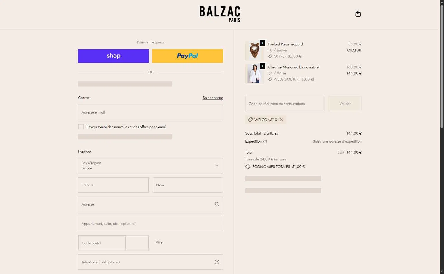 BALZAC PARIS Promo Codes - 10% Off (2 Verified) May 2026