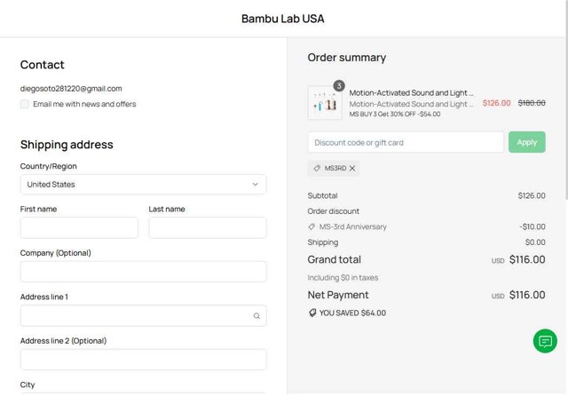 Bambu Lab Promo Codes (2 Verified) - $10 Off w/Code Jul 2025
