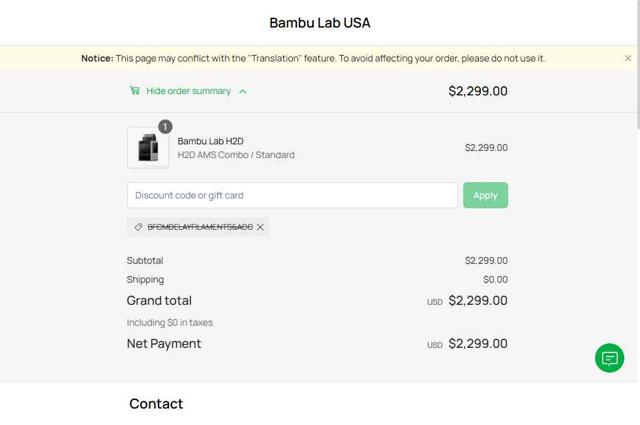 Bambu Lab Promo Codes (2 Verified) - 20% Off w/Code Sep 2025