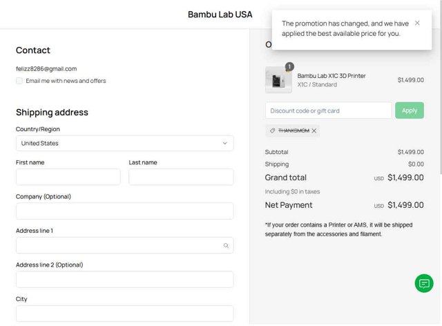 Bambu Lab Discount Codes (2 Verified) - 20% Off May 2025