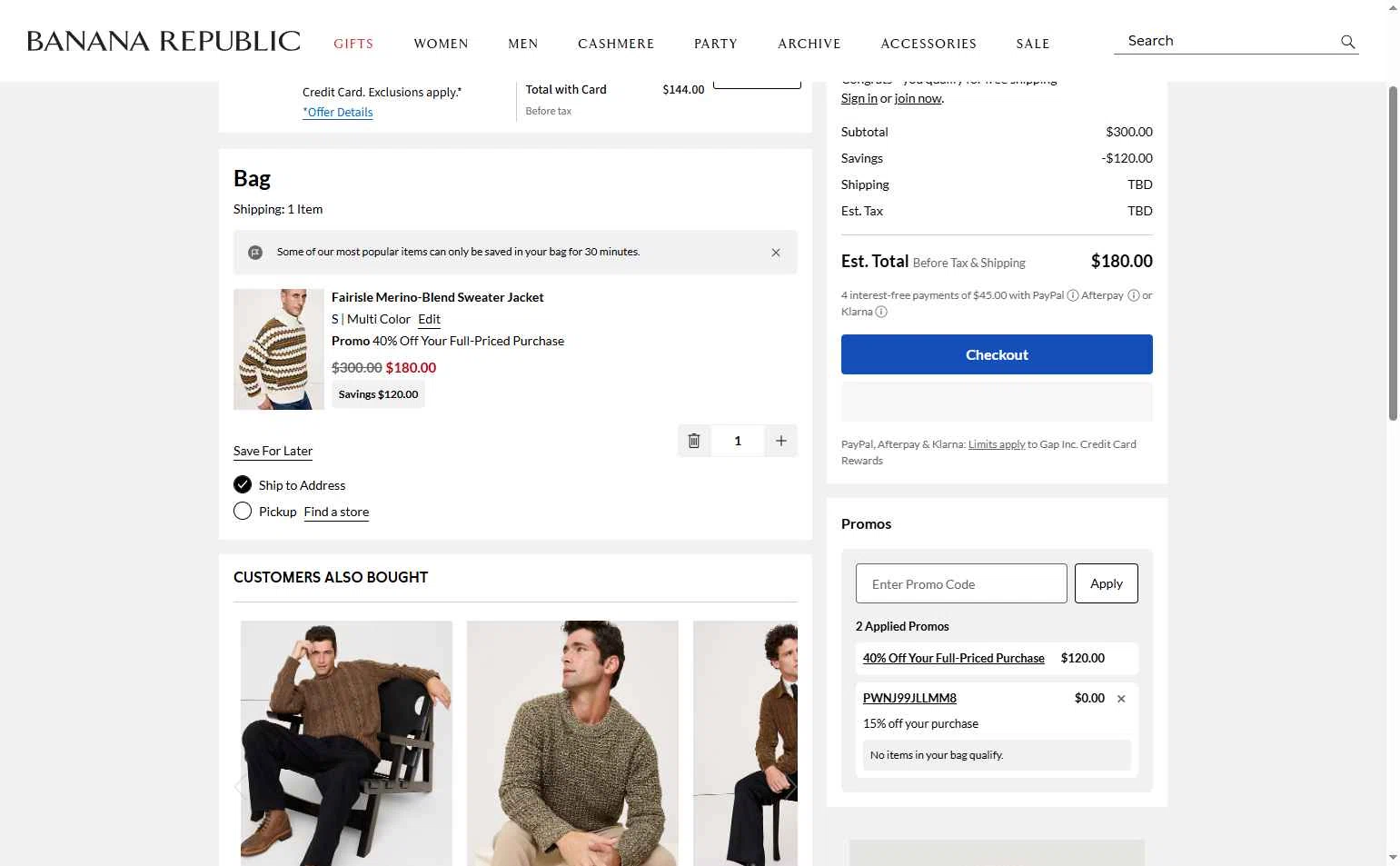 Banana Republic Promo Code - 40% Off (Verified) Dec 2025