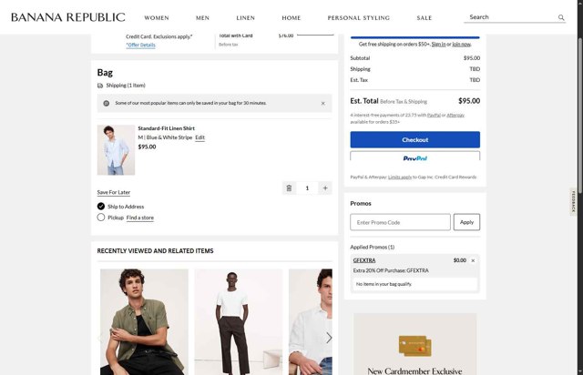 Banana Republic Promo Codes - 20% Off Jun 2025