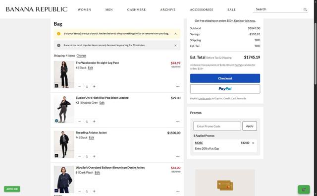 Banana Republic Promo Codes - 60% Off Oct 2025