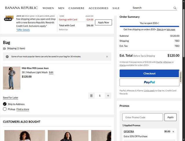 Banana Republic Promo Codes - 60% Off Oct 2025
