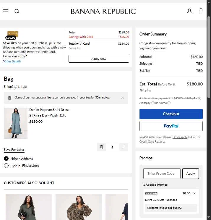 Banana Republic Promo Code - 40% Off (Verified) Dec 2025
