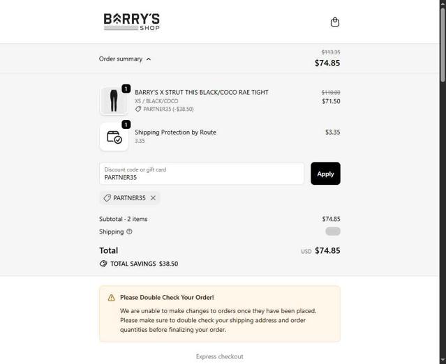 Barry's Discount Codes - 35% Off (4 Verified) Oct 2025