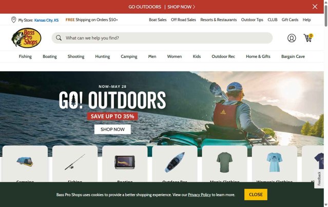Bass Pro Shops Promo Codes (2 Verified) - 10% Off May 2025