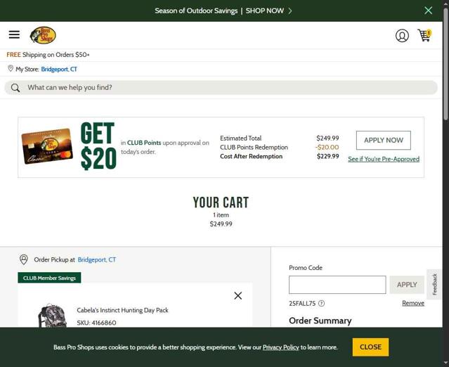 Bass Pro Shops Promo Codes (1 Verified) - 15% Off Oct 2025