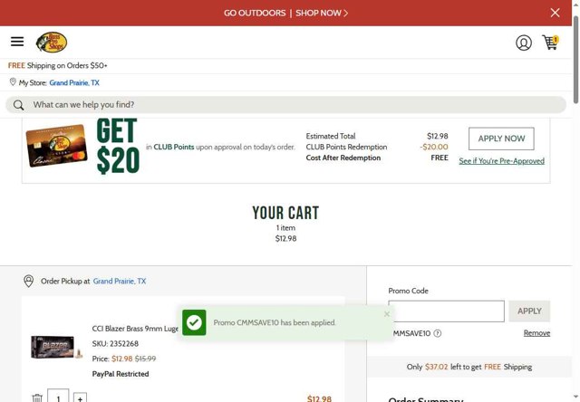 Bass Pro Shops Promo Codes (1 Verified) - 10% Off Aug 2025