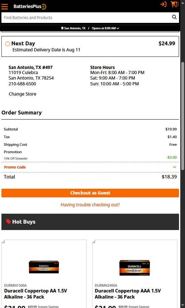 Batteries Plus Promo Codes - 15% Off Sep 2025