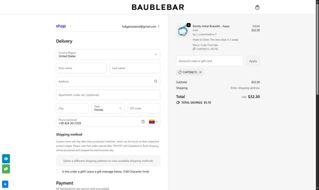 BaubleBar Promo Codes - $20 Off (2 Verified) Oct 2025