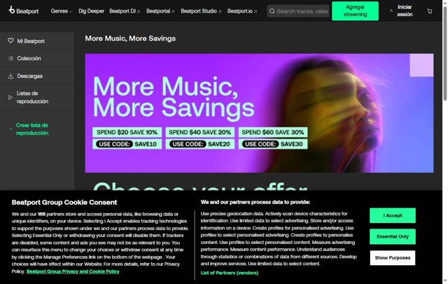 Beatport Promo Codes (4 Verified) - 30% Off w/Code Jun 2025