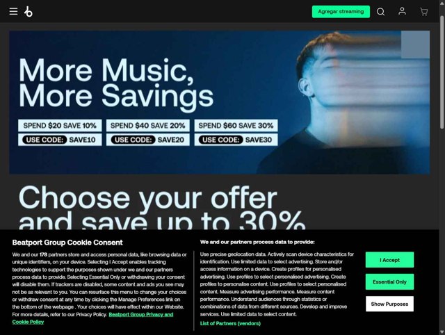 Beatport Promo Codes (3 Verified) - 20% Off w/Code Jul 2025