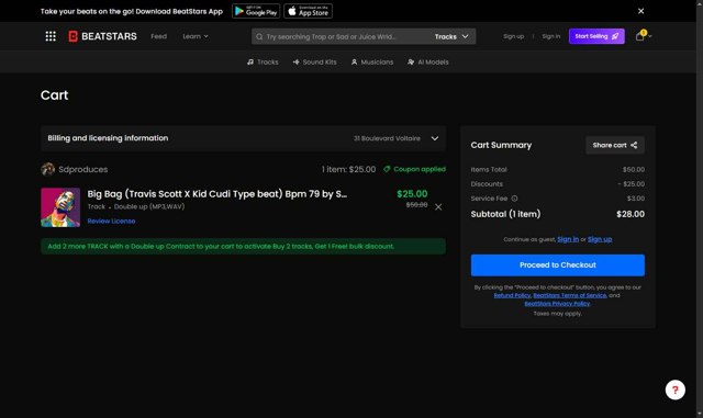 BeatStars Promo Codes - 25% Off (7 Verified) May 2025
