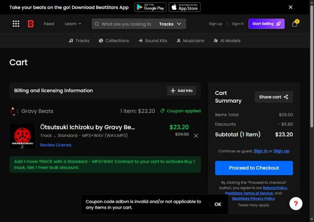 BeatStars Promo Codes - 50% Off (7 Verified) Jul 2025