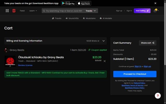 BeatStars Promo Codes - 25% Off (5 Verified) Jun 2025