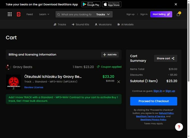 BeatStars Promo Codes - 25% Off (5 Verified) Jun 2025