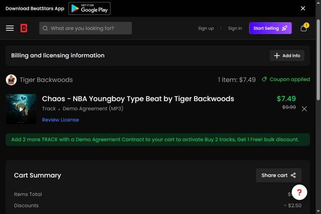 BeatStars Promo Codes - 25% Off (5 Verified) Jun 2025