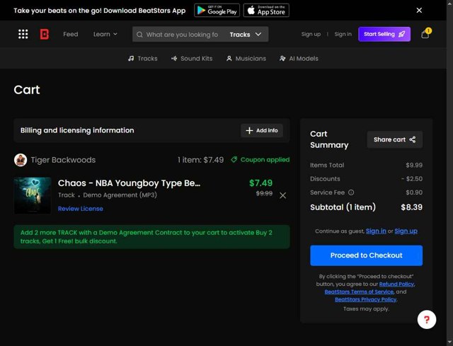 BeatStars Promo Codes - 25% Off (7 Verified) May 2025