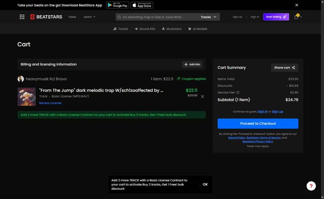 BeatStars Promo Codes - 25% Off (5 Verified) Jun 2025
