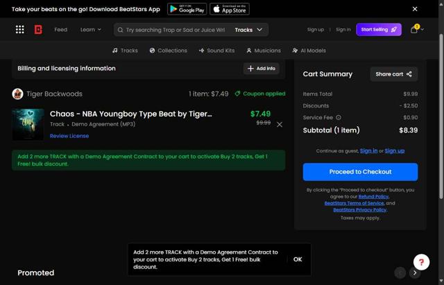 BeatStars Promo Codes - 50% Off (6 Verified) Sep 2025