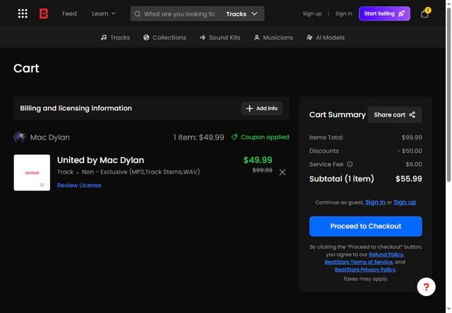 BeatStars Promo Codes - 50% Off (6 Verified) Aug 2025