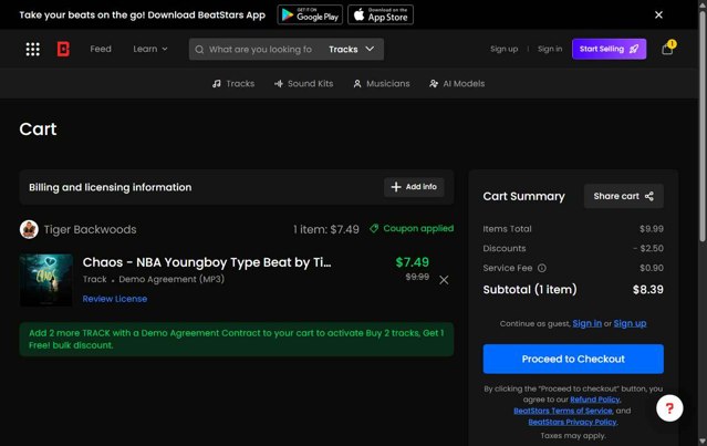 BeatStars Promo Codes - 25% Off (5 Verified) Jun 2025