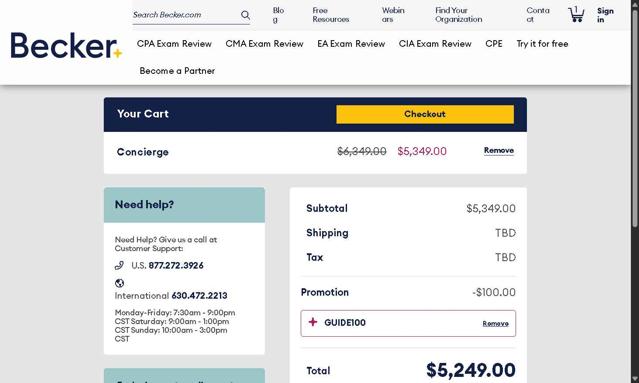 Becker Discount Codes - $100 Off (3 Verified) Oct 2025