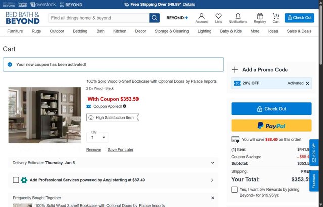 Bed Bath & Beyond Promo Codes - 20% Off Jun 2025