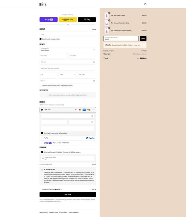 Beis Discount Codes (1 Verified) - 15% Off Sitewide May 2025