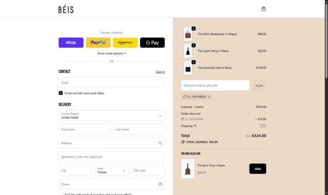 Beis Promo Codes (6 Verified) - 15% Off Sitewide Oct 2025