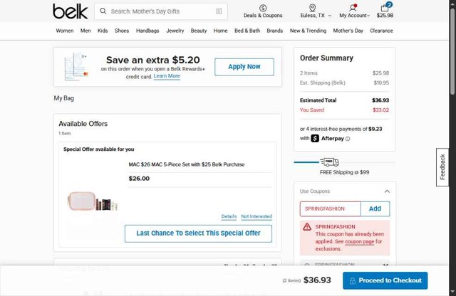 Belk Discount Codes - 20% Off (6 Verified) Jun 2025