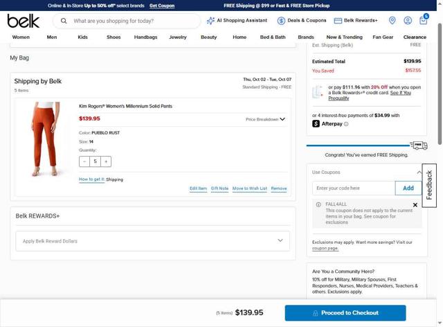 Belk Discount Codes - 65% Off (7 Verified) Oct 2025
