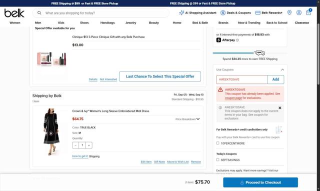 Belk Discount Codes - 55% Off (6 Verified) Sep 2025