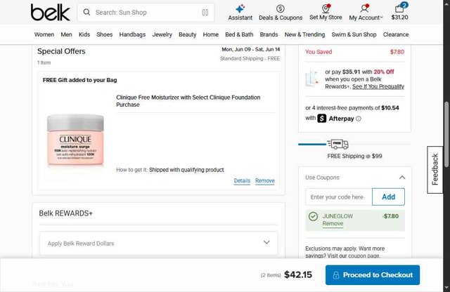 Belk Discount Codes - 65% Off (8 Verified) Jul 2025