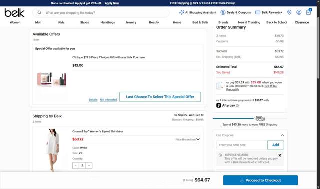 Belk Discount Codes - 55% Off (6 Verified) Sep 2025