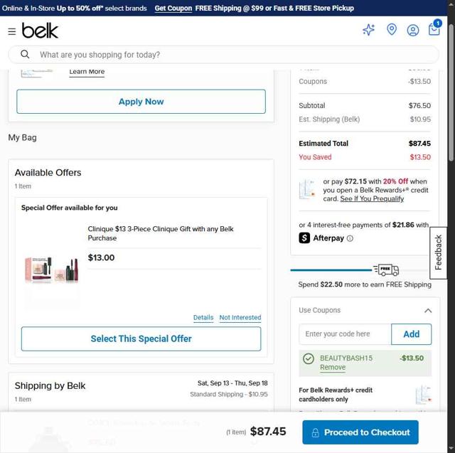 Belk Discount Codes - 65% Off (7 Verified) Oct 2025