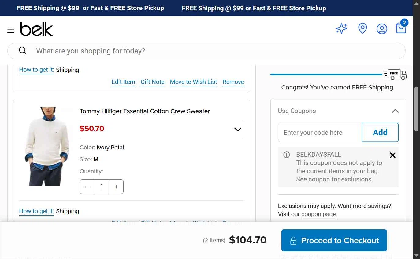 Belk Discount Codes - 50% Off (4 Verified) Nov 2025