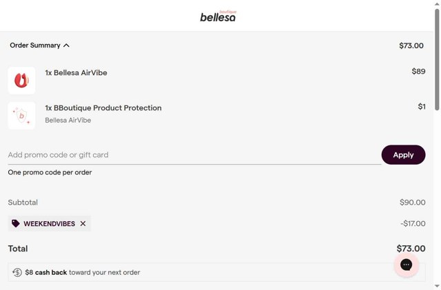 Bellesa Boutique Promo Codes - 50% Off Sep 2025