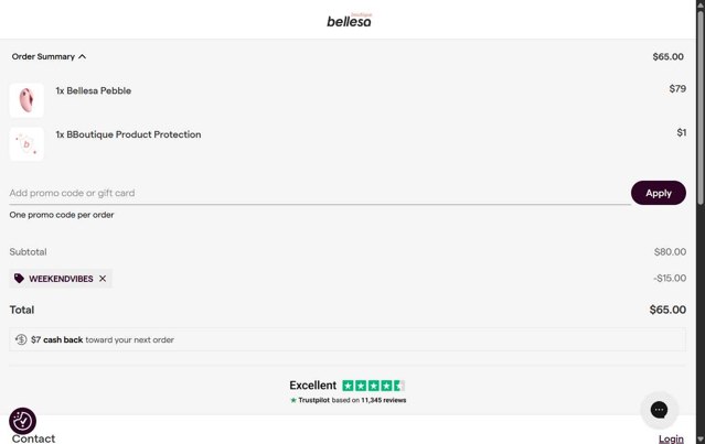 Bellesa Boutique Promo Codes - 30% Off Jul 2025
