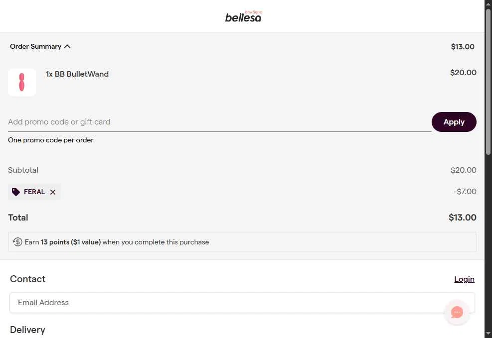 Bellesa Boutique Promo Code - 60% Off (Verified) Mar 2026